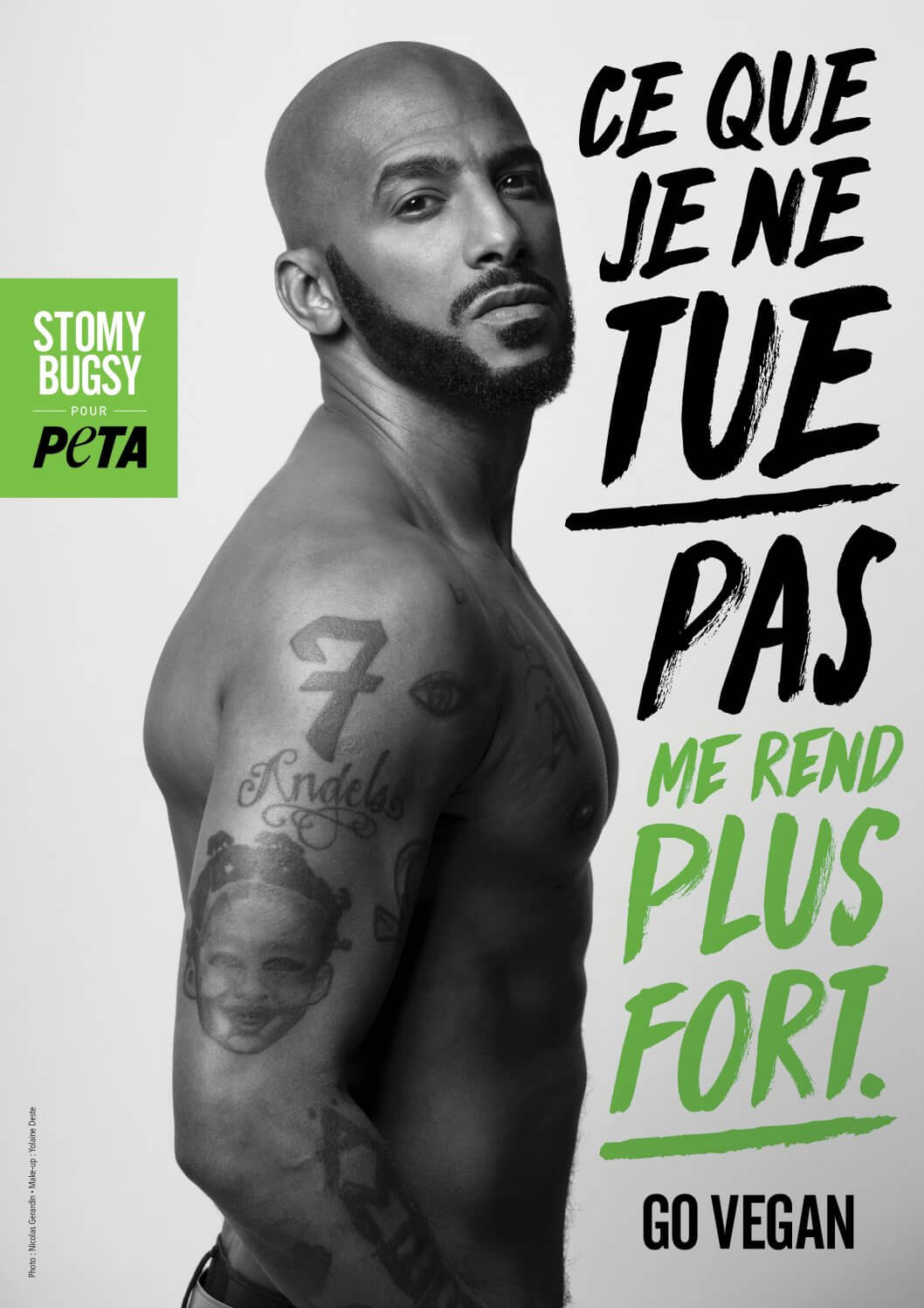 Stomy Bugsy présente son mode de vie végan - Actualités - PETA France