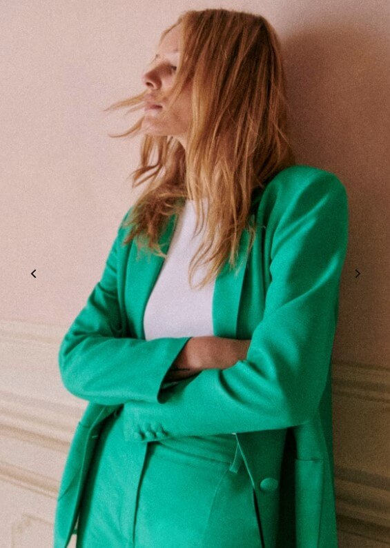 PETA envoie une veste verte végane à Marine Tondelier - Espace média - PETA France