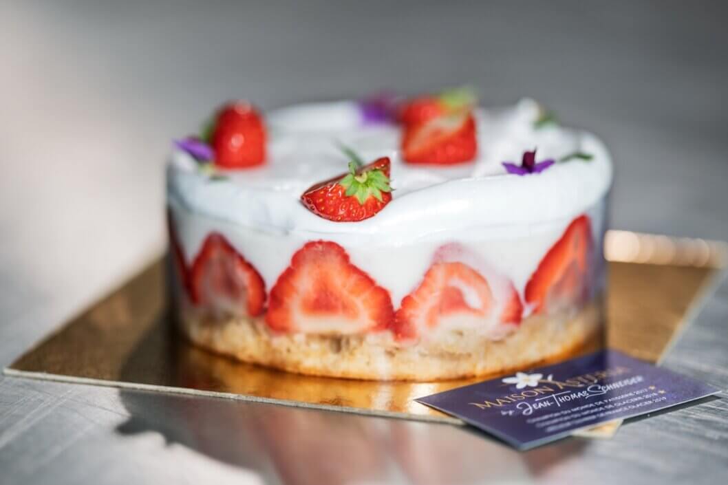 Le fraisier végan de Jean-Thomas Schneider – PETA France