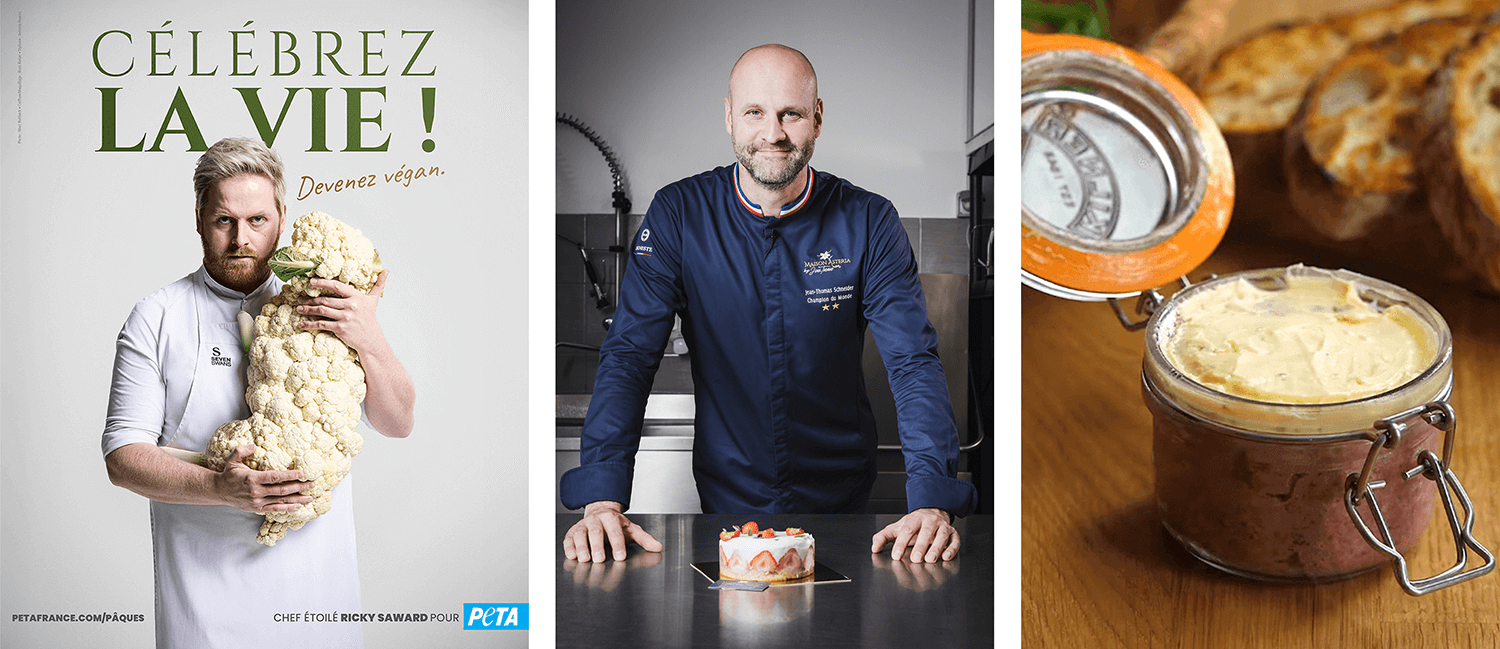 Le chef Arthur Peta invité à végétaliser sa cuisine - PETA France